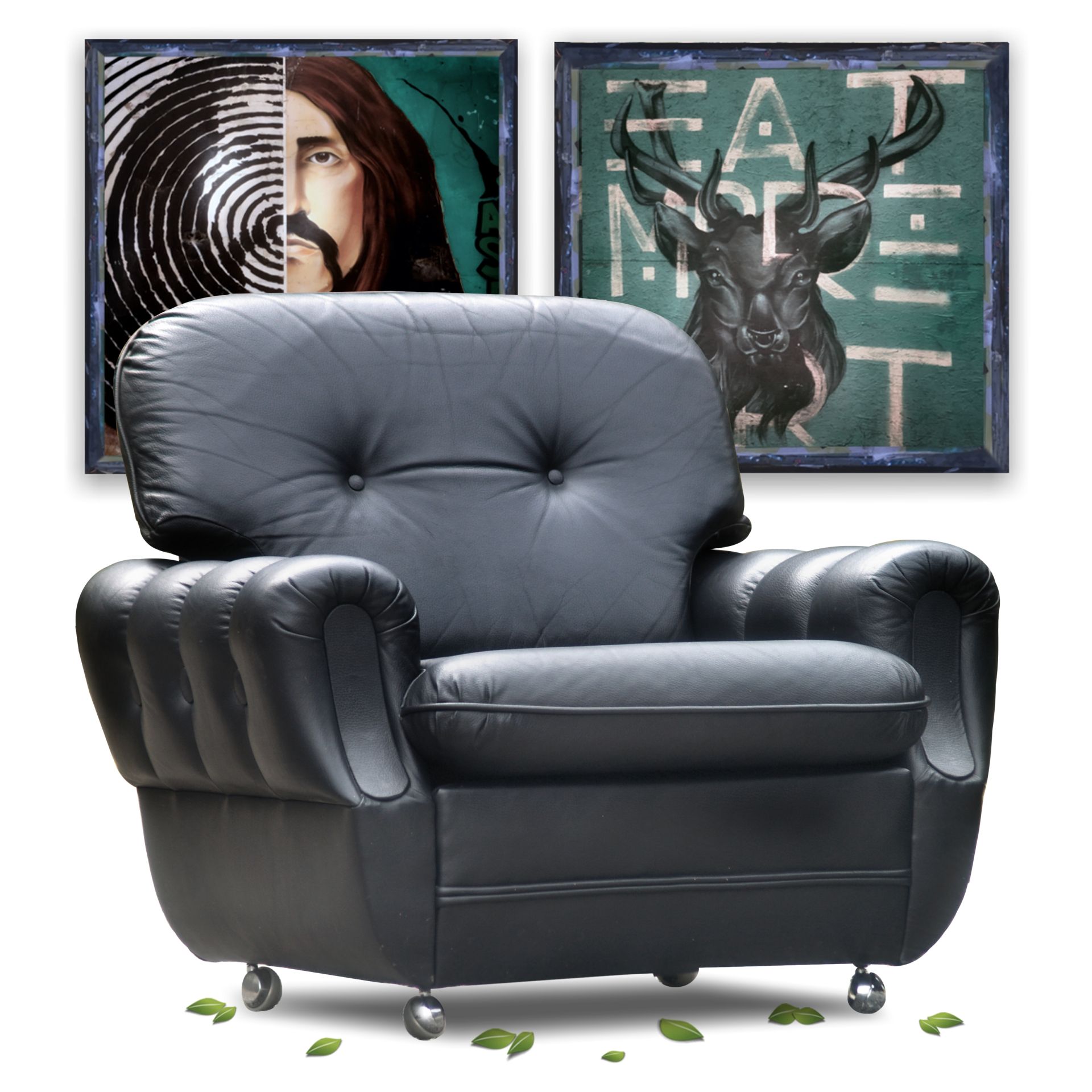 Retro Original Sessel danish design Fernsehsessel Relaxsessel Sitzmaschine