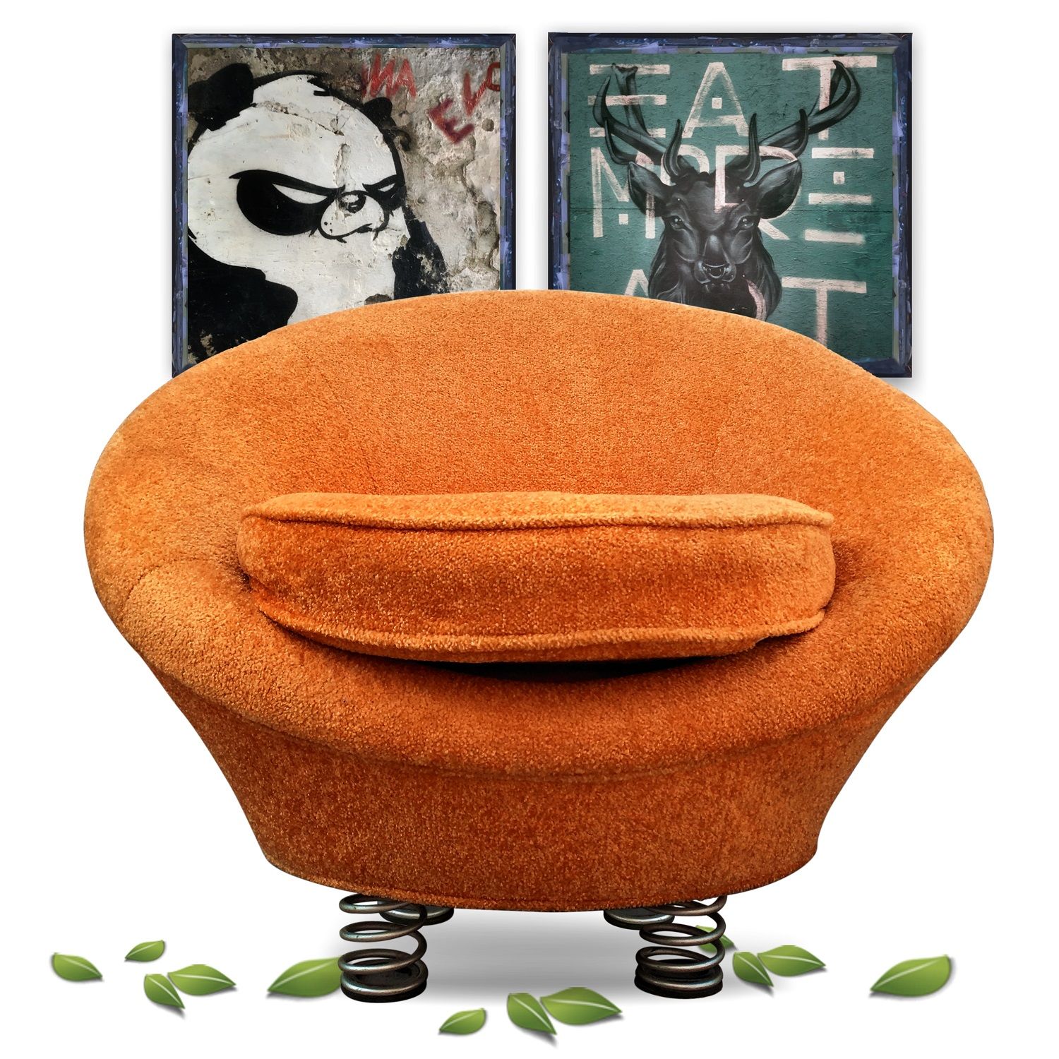 BRETZ Sofa Emily rot Designklassiker wie neu