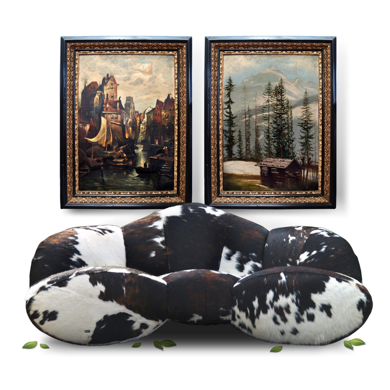 BRETZ Sofa Emily rot Designklassiker wie neu
